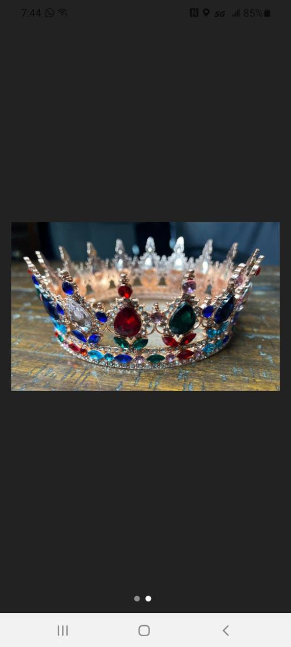 Corona De Oya Yansa Queen Crown Tiara Santeria Osha Ifa Orisha - Etsy
