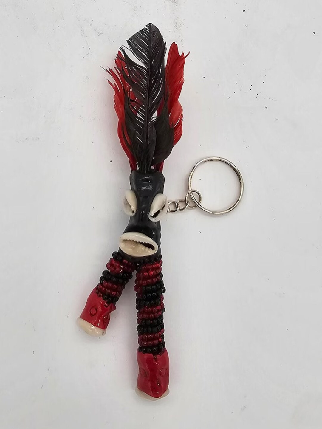 Elegua Garabato Keychain Llavero Eshu Santeria OSHA Ifa Eleggua - Etsy