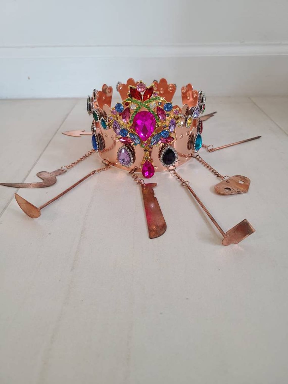 Oya Crown Yansa Corona Santeria Osha Santo Orisha | Etsy