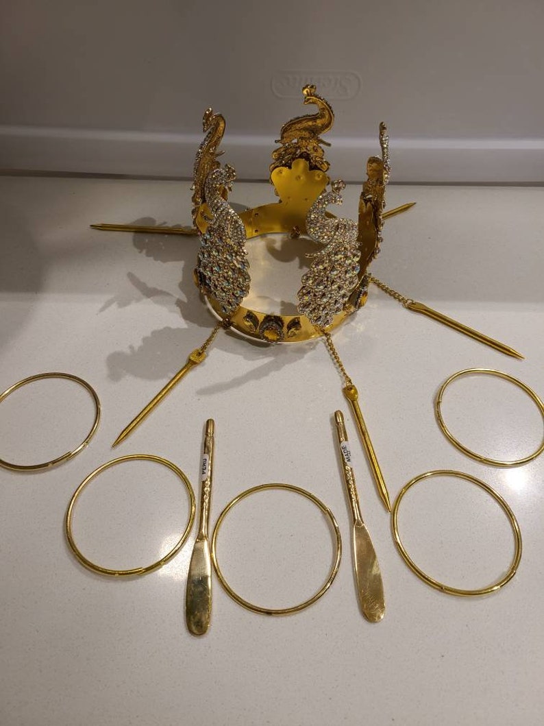 Corona De Ochun Yalorde Oshun Crown Santeria Osha Ifa Orisha | Etsy
