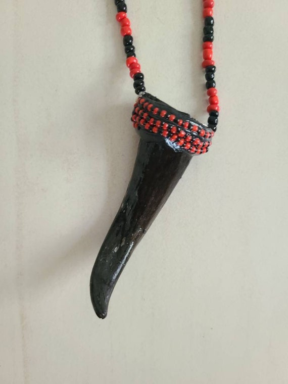 Collar De Elegua Lucero With Amulet Santeria Osha Santo Ifa | Etsy