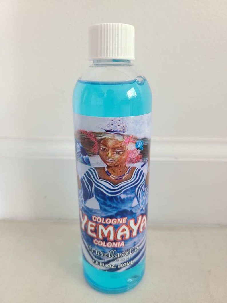 Yemaya Yemaja Cologne 7 Fl Oz De Crusellas Santeria Espitismo Misa Bano ...