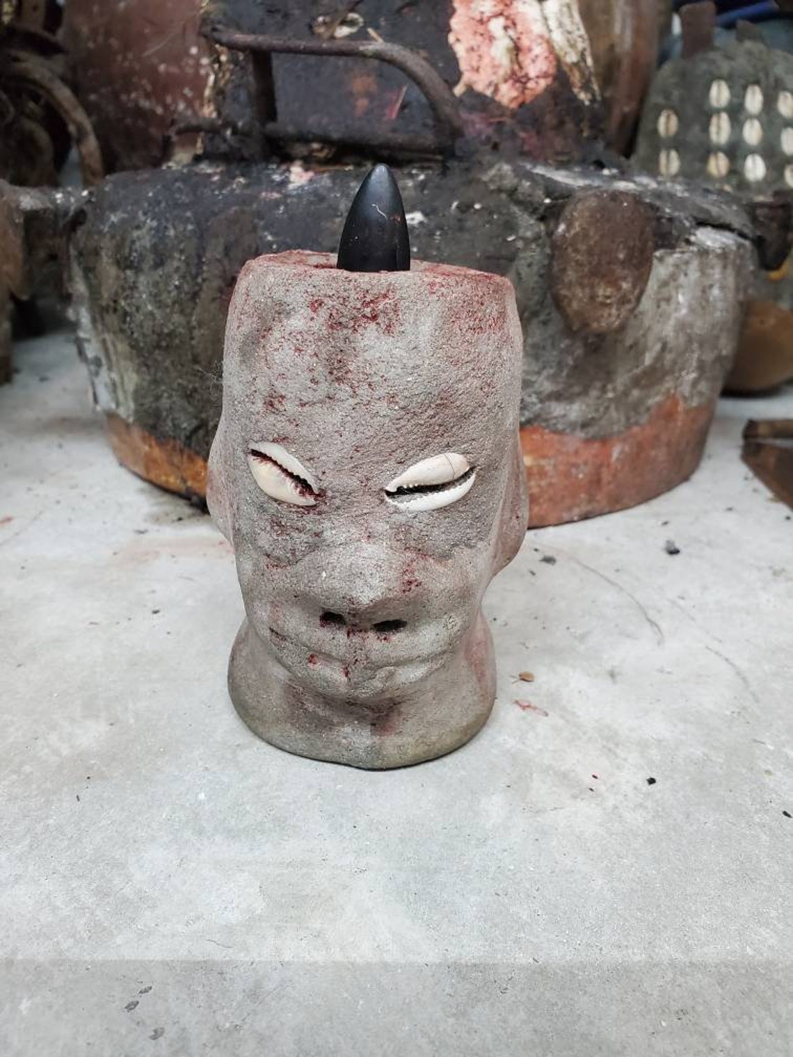 Lucero Mundo Lucero 2 Face Dos Cara Palo Prenda Santeria Egun - Etsy