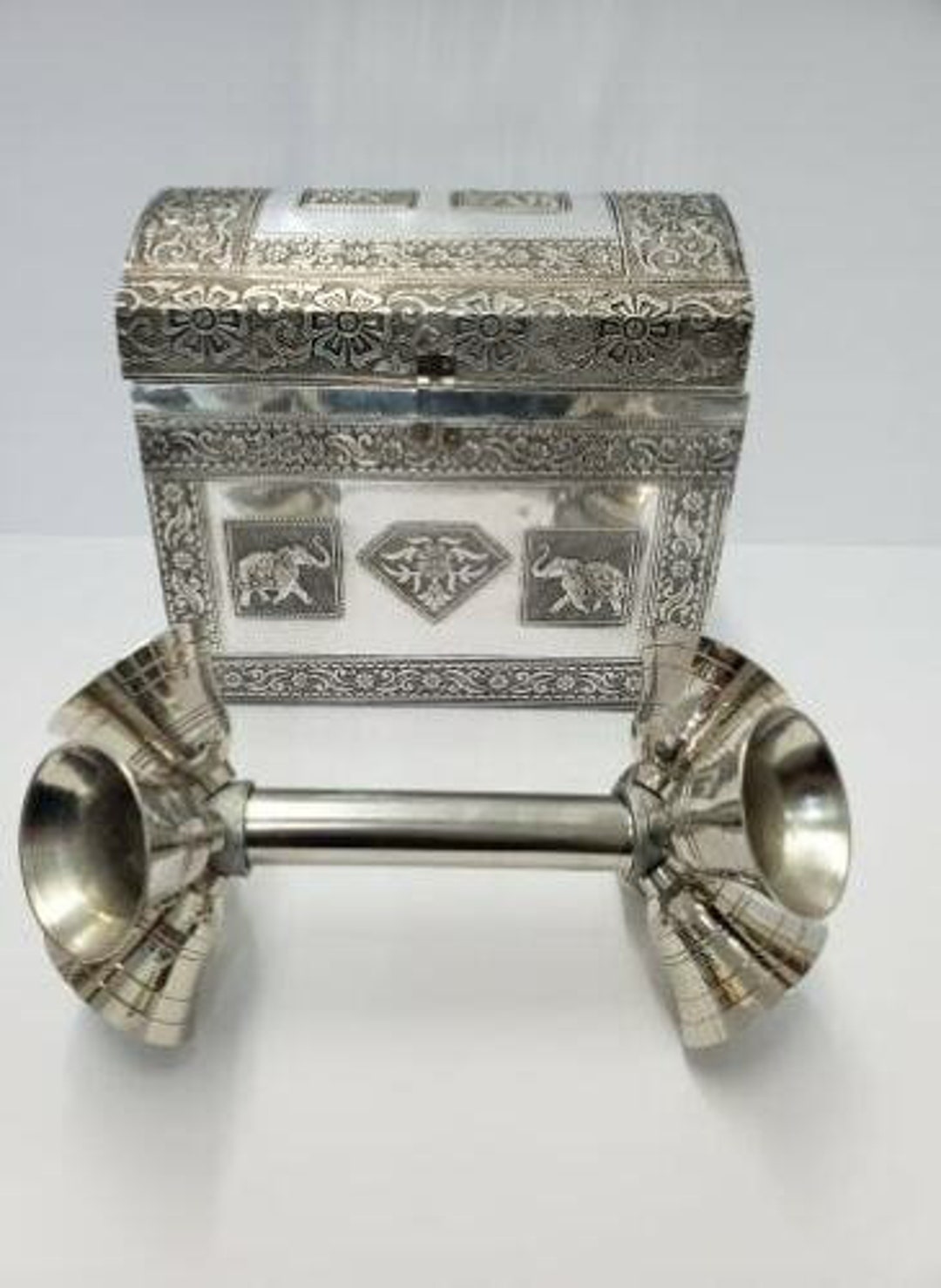 Set De Oduduwa Oduwa Oddua Coffre Y Campana Santeria Ifa Osha Orisha - Etsy