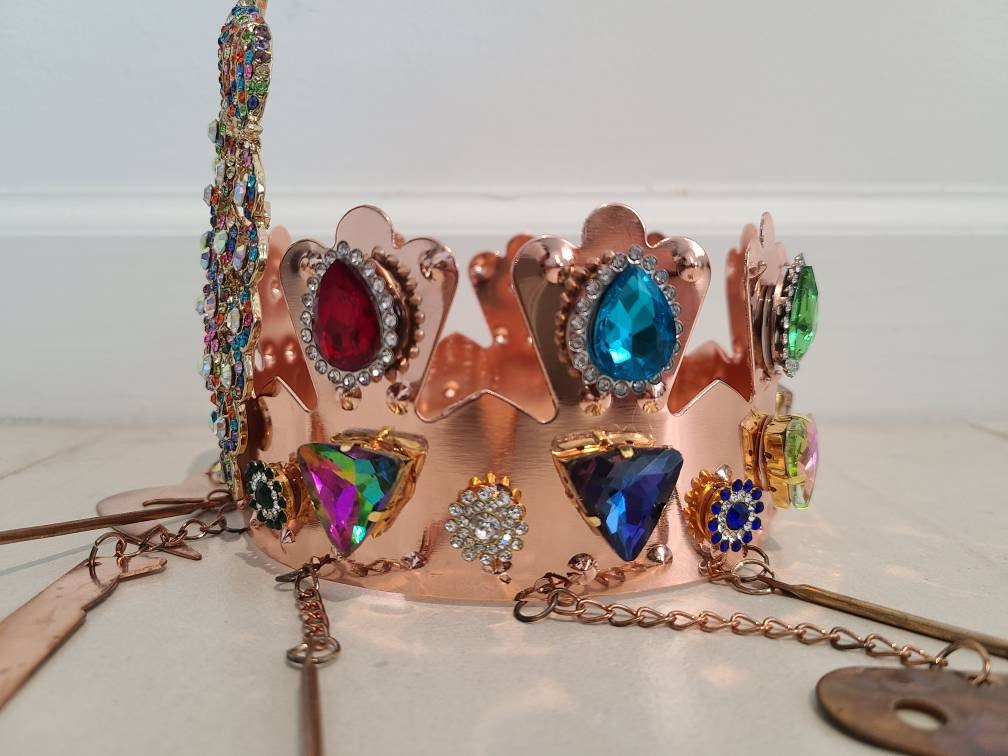 Oya Crown Yansa Corona Santeria Osha Santo Orisha - Etsy