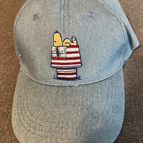 Snoopy Baseball Hat - Etsy