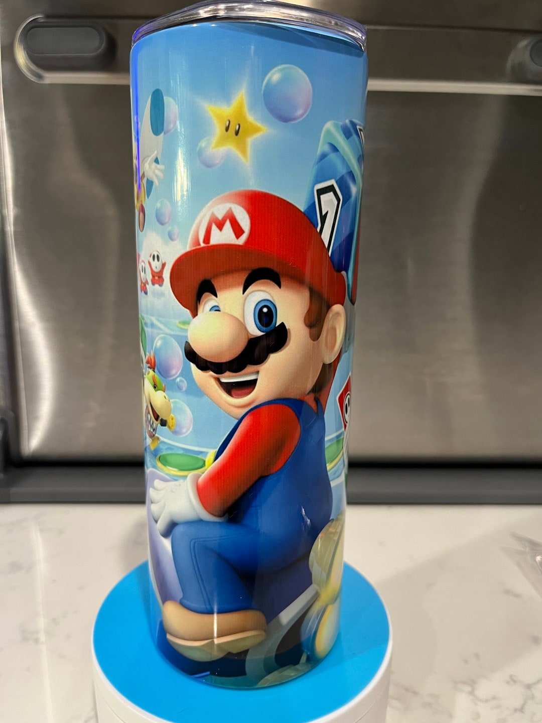 Super Mario Bros 20 Ounce Tumbler - Etsy