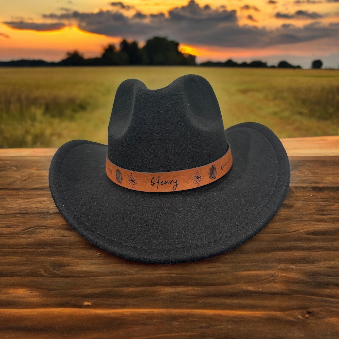 Custom Toddler Cowboy Hat Personalized Toddler Cowboy Hat Custom ...
