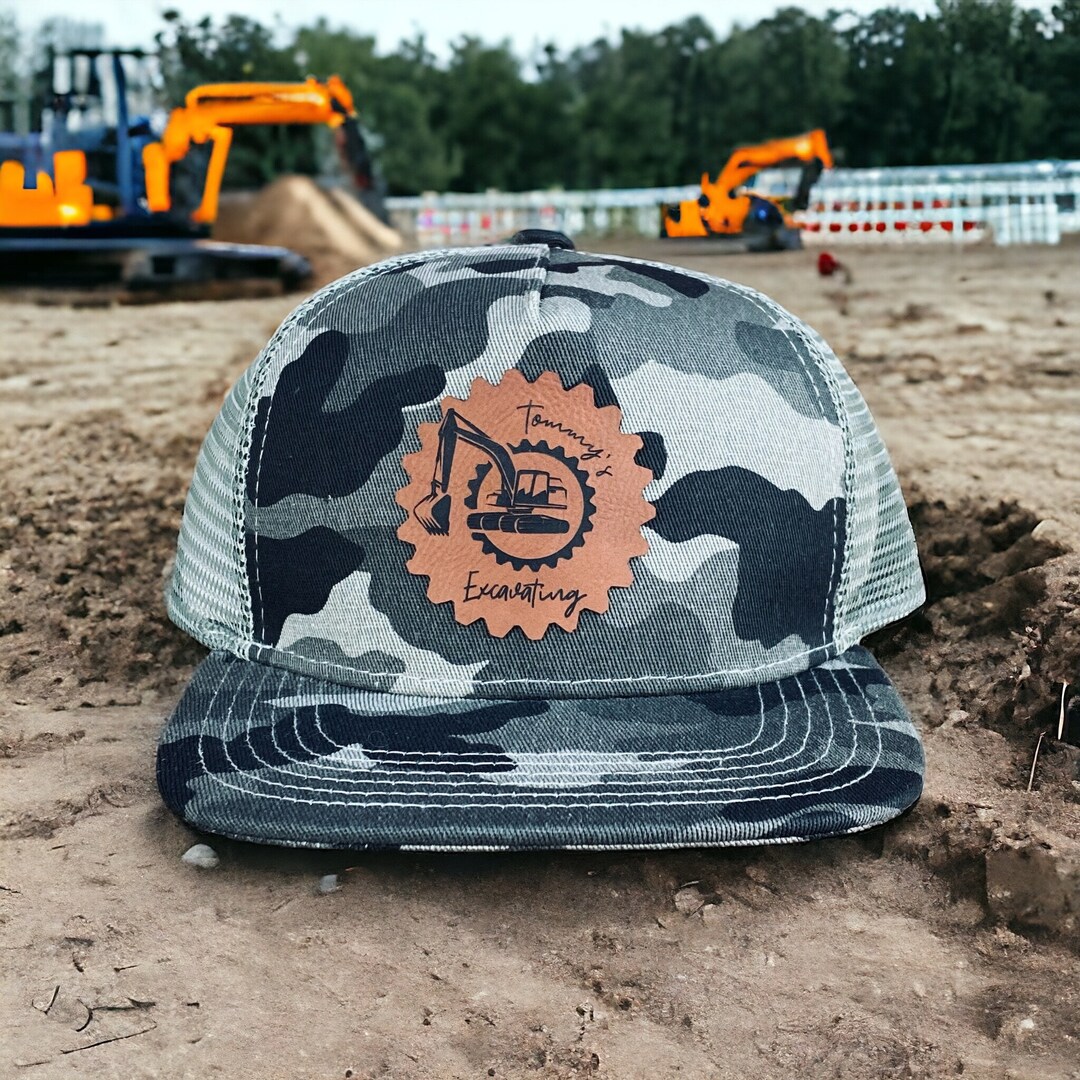 Custom Toddler Excavator Hat Personalized Toddler Hat Signature Toddler ...