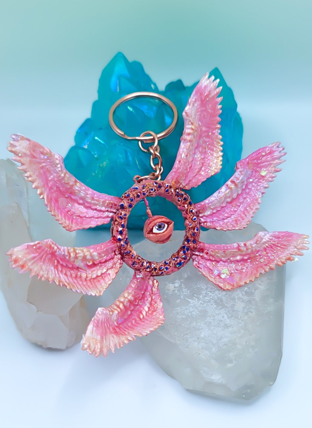 V2 Biblically Accurate Angel Ophanim Keychain - Etsy