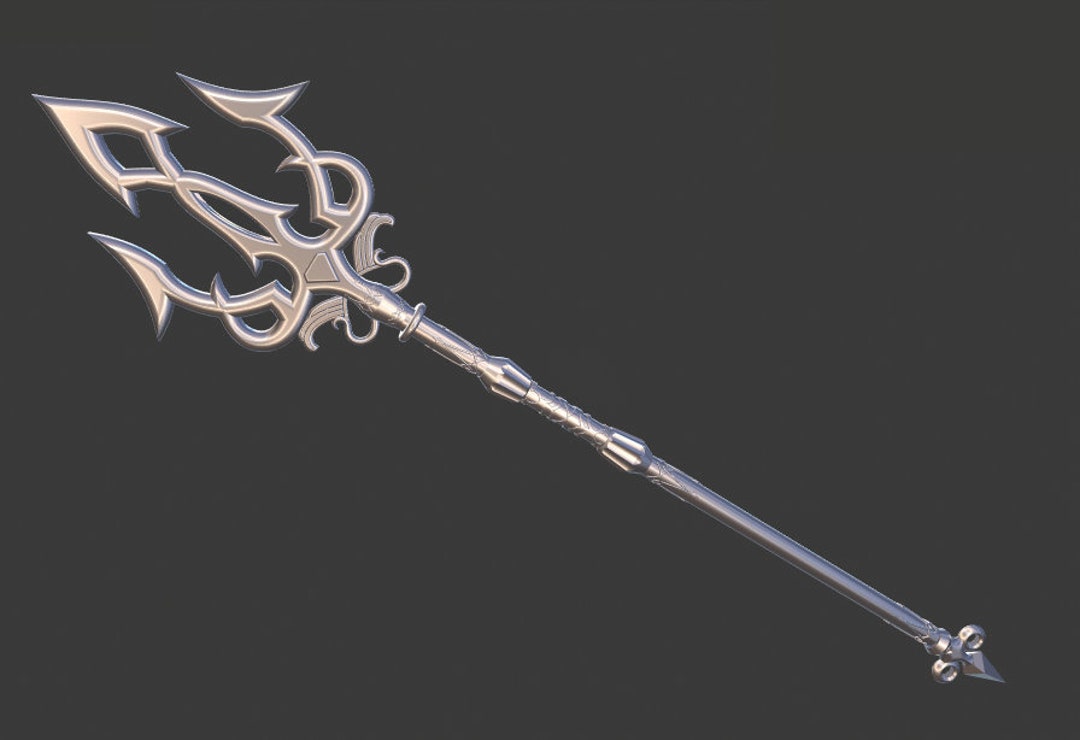 LED Friendly/detachable Lightscale Trident STL - Etsy