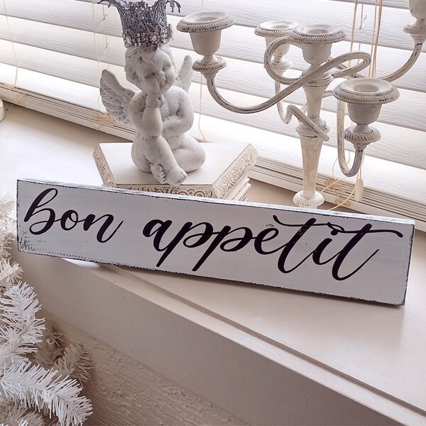 Bon Appetit Sign - Etsy