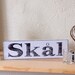 Skal Sign, Scandinavian Quote, Home Bar Decor - Etsy