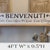 Benvenuti Sign, Italian Wedding, Welcome, Enter as Friends, Leave as ...