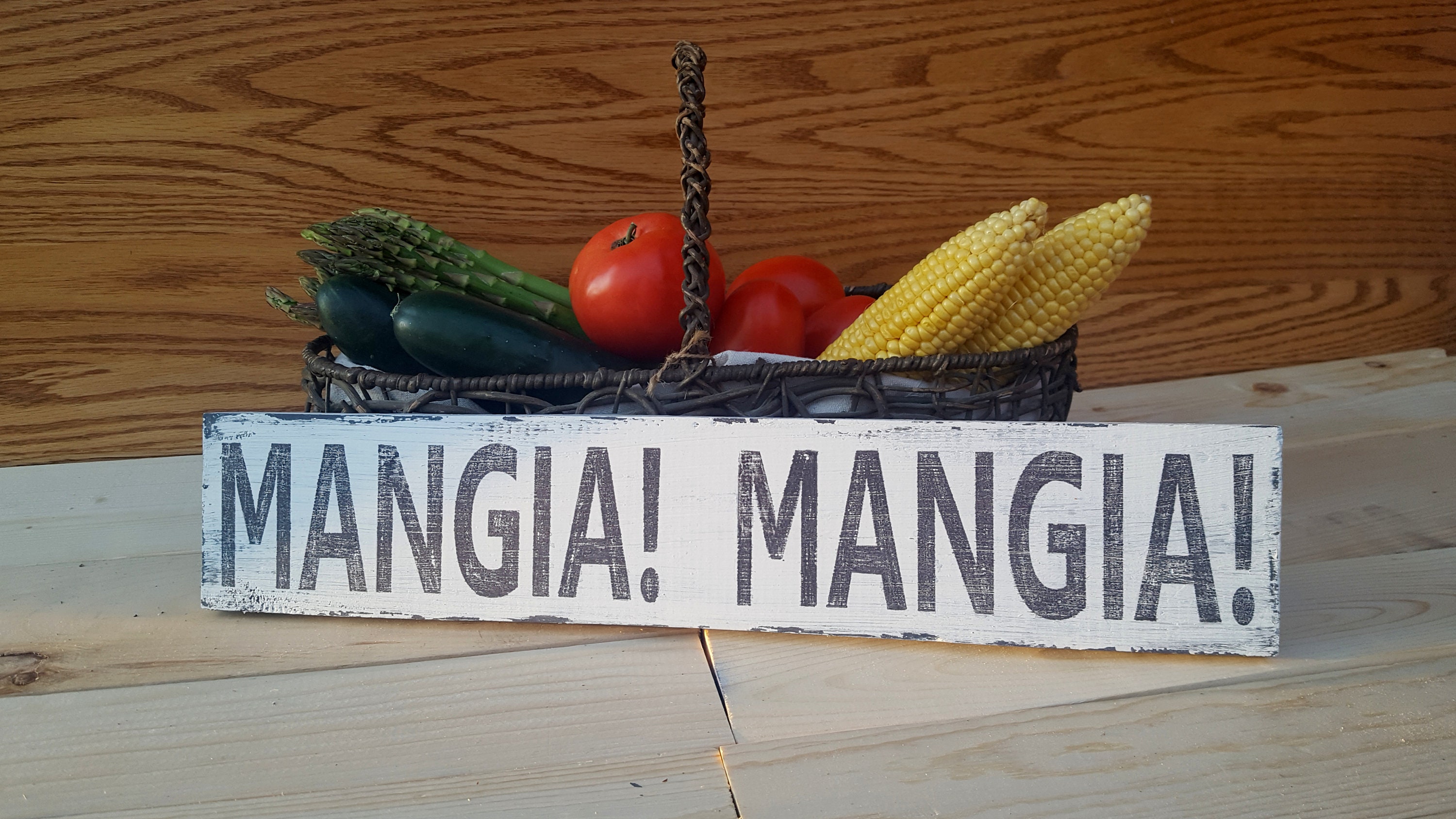 Mangia Mangia Sign Italian Quote Tuscan Kitchen Decor - Etsy