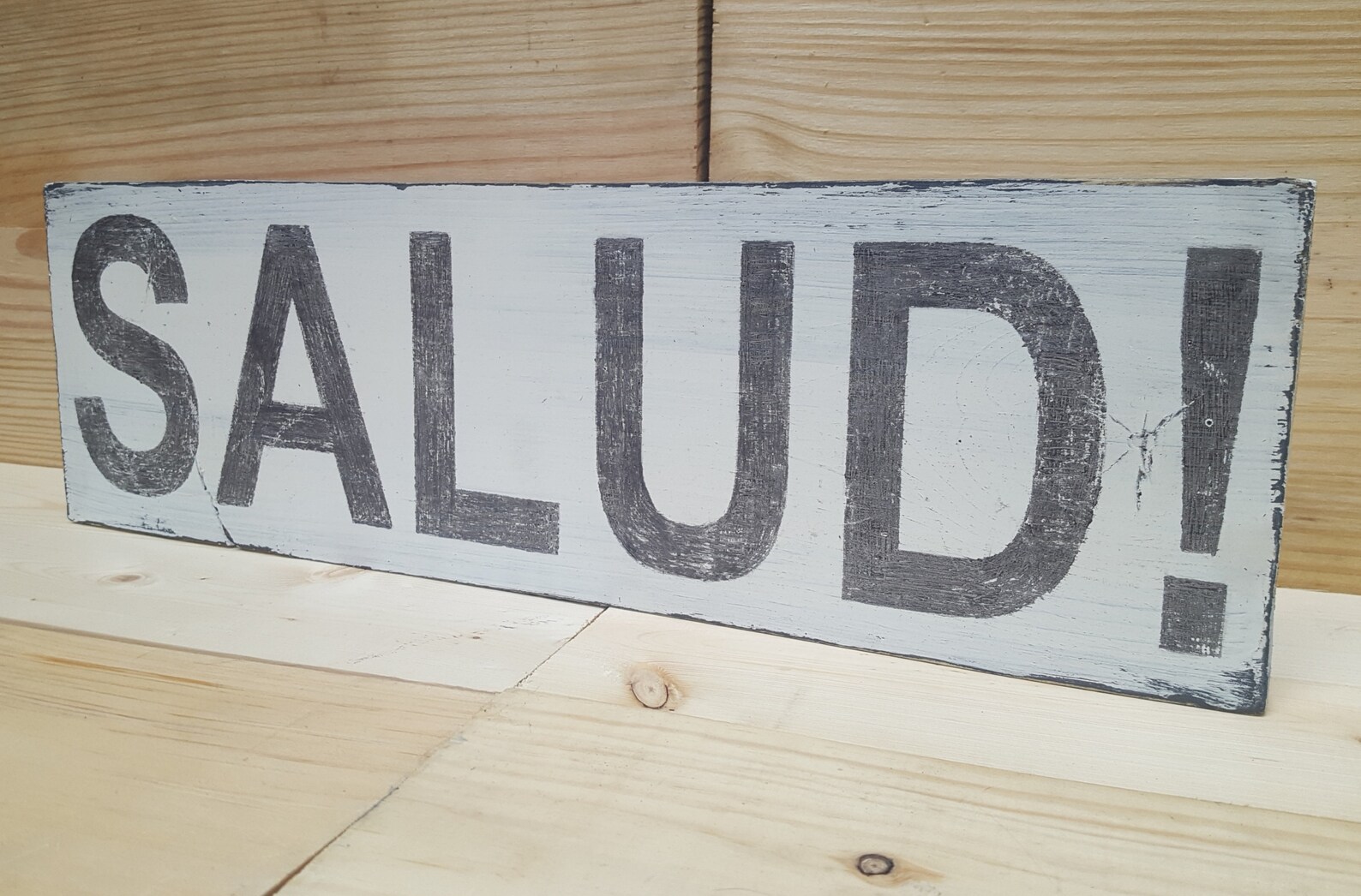 Salud Spanish Quote Cheers Sign Home Bar Decor Mexican - Etsy