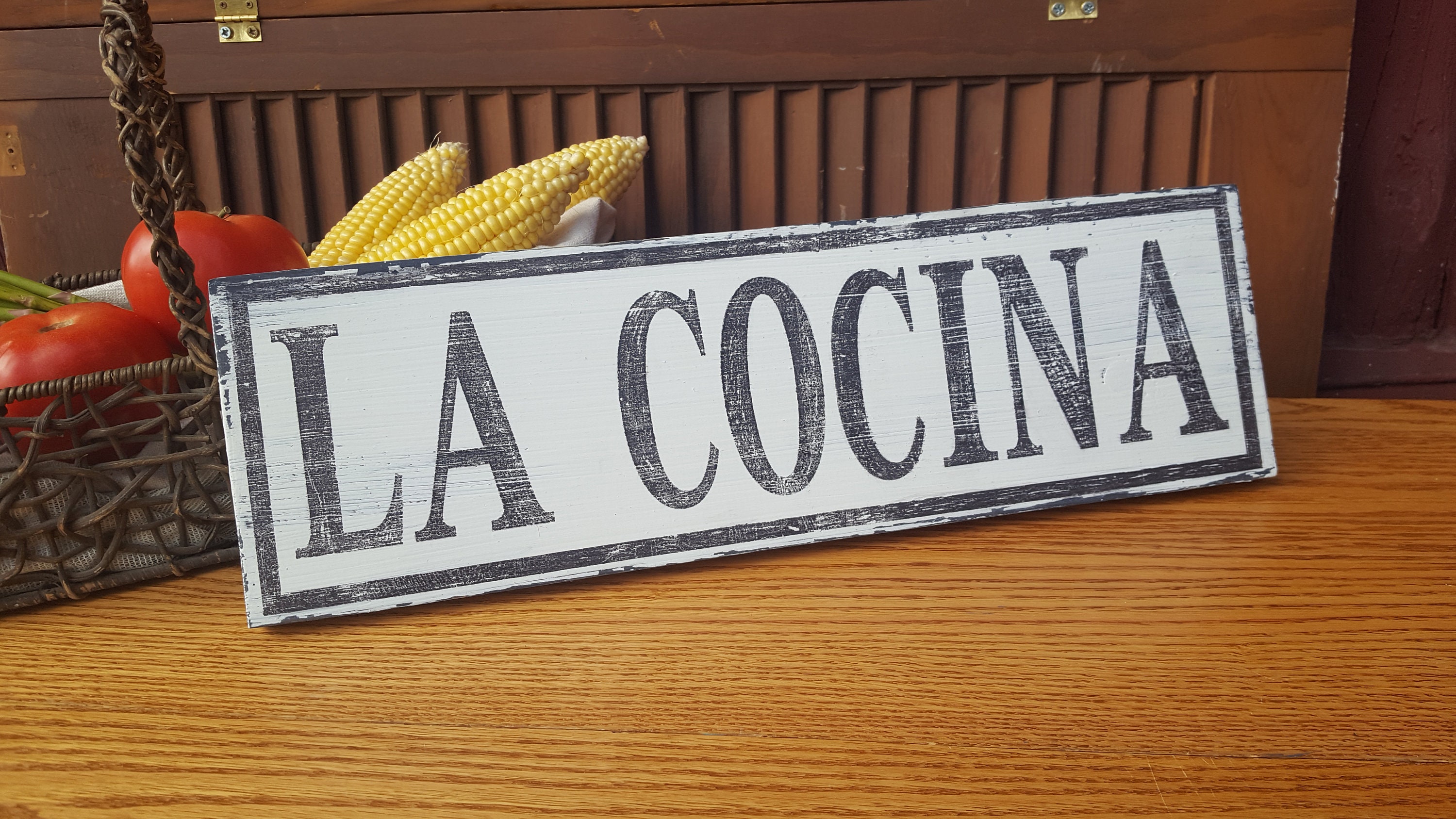 Spanish Kitchen Sign La Cocina Mexican Wall Art Farmhouse - Etsy