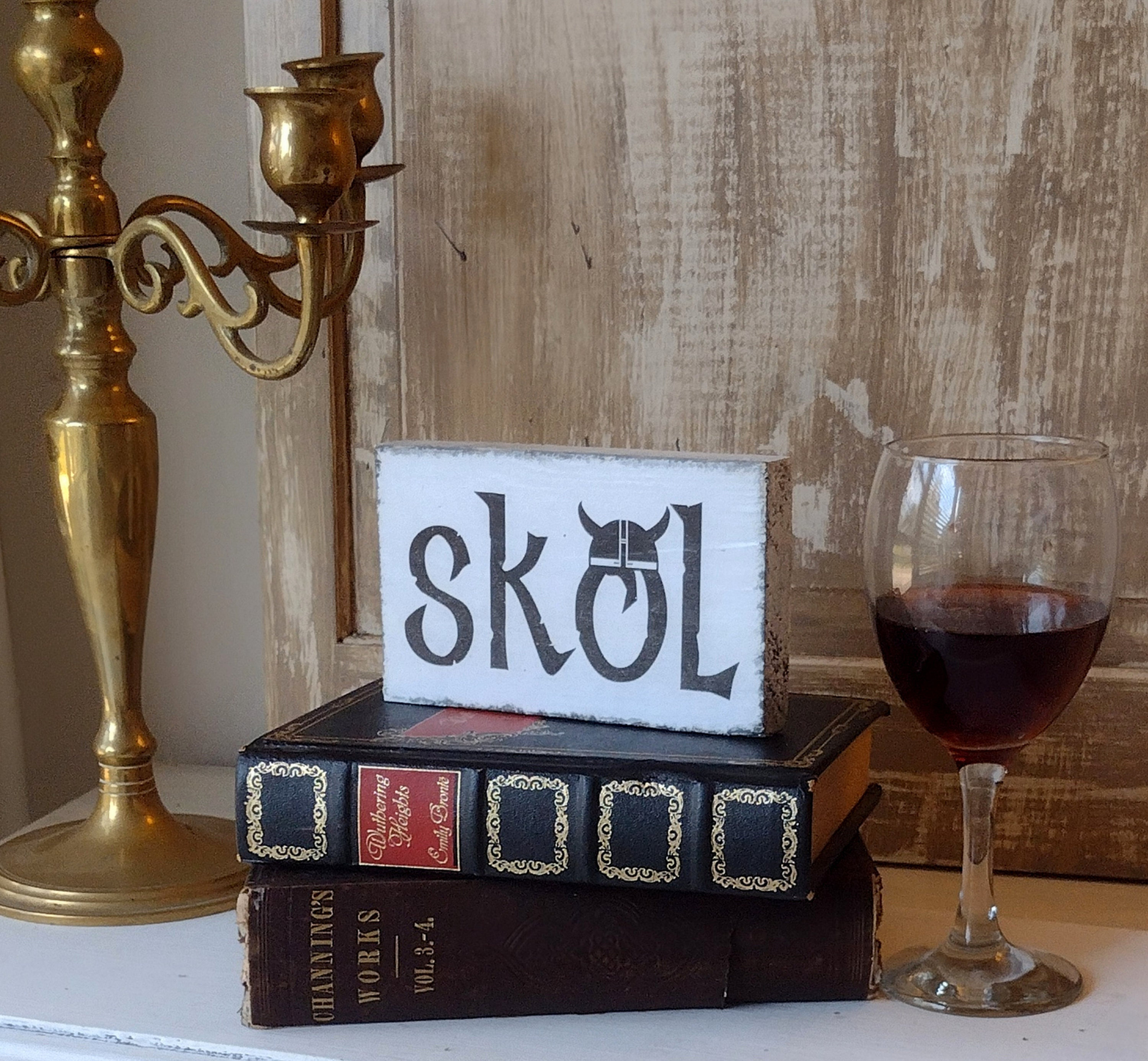 Skol Sign Vikings Decor Minnesota Fan Cheers - Etsy