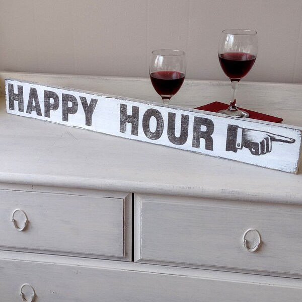 Cocktail Hour Sign - Etsy