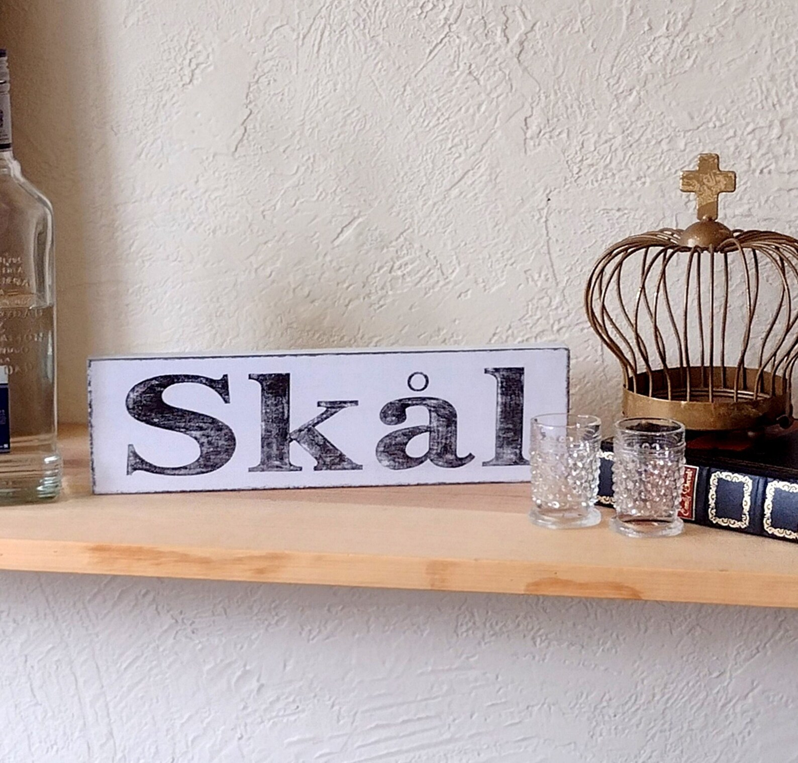 Skal Sign, Scandinavian Quote, Home Bar Decor - Etsy