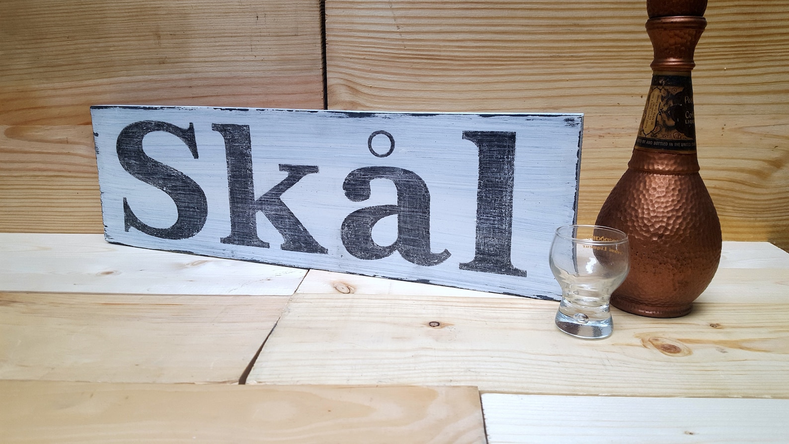 Skal, Scandinavian Quote, Cheers Sign, Swedish, Norwegian & Danish ...