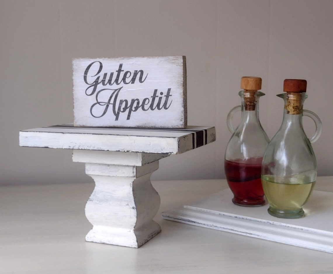 German Kitchen Sign, Guten Appetit, Enjoy Your Meal, Küche - Etsy