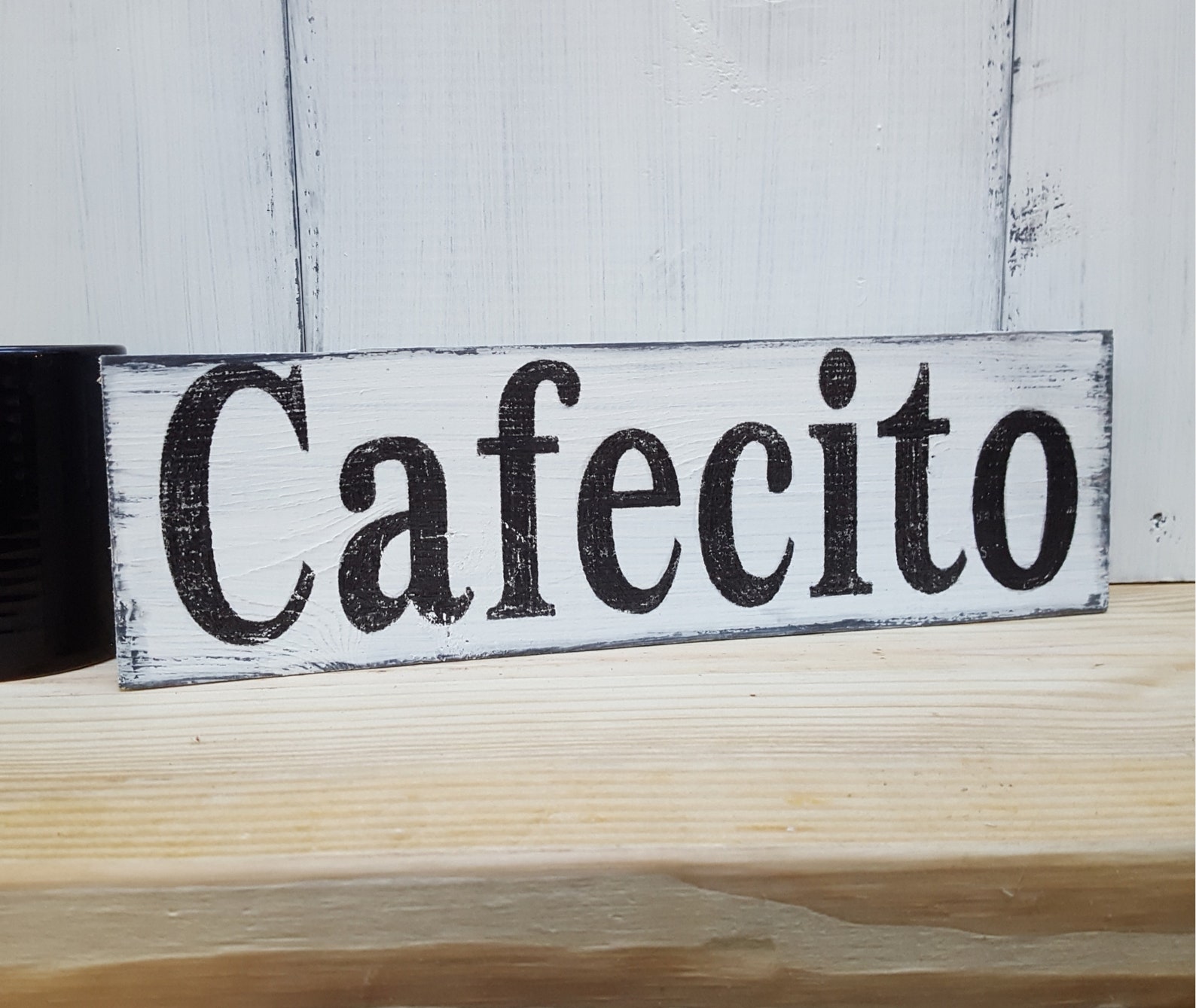 Cafecito Spanish Sign Farmhouse Kitchen Coffee Bar Sign - Etsy