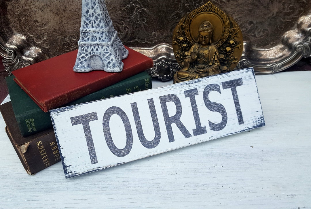 Tourist Sign, Travel Gift, Camping Sign, Wanderlust Art - Etsy