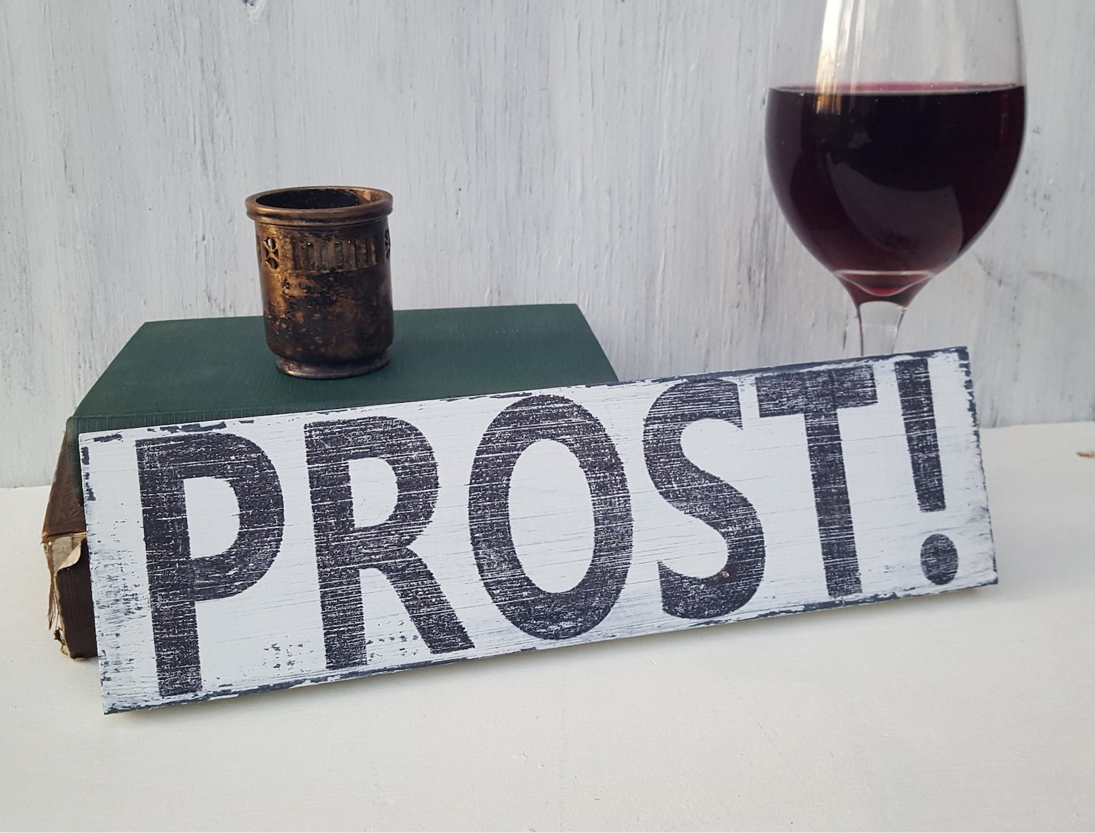 Prost Cheers Sign German Quote Home Bar Decor Oktoberfest | Etsy