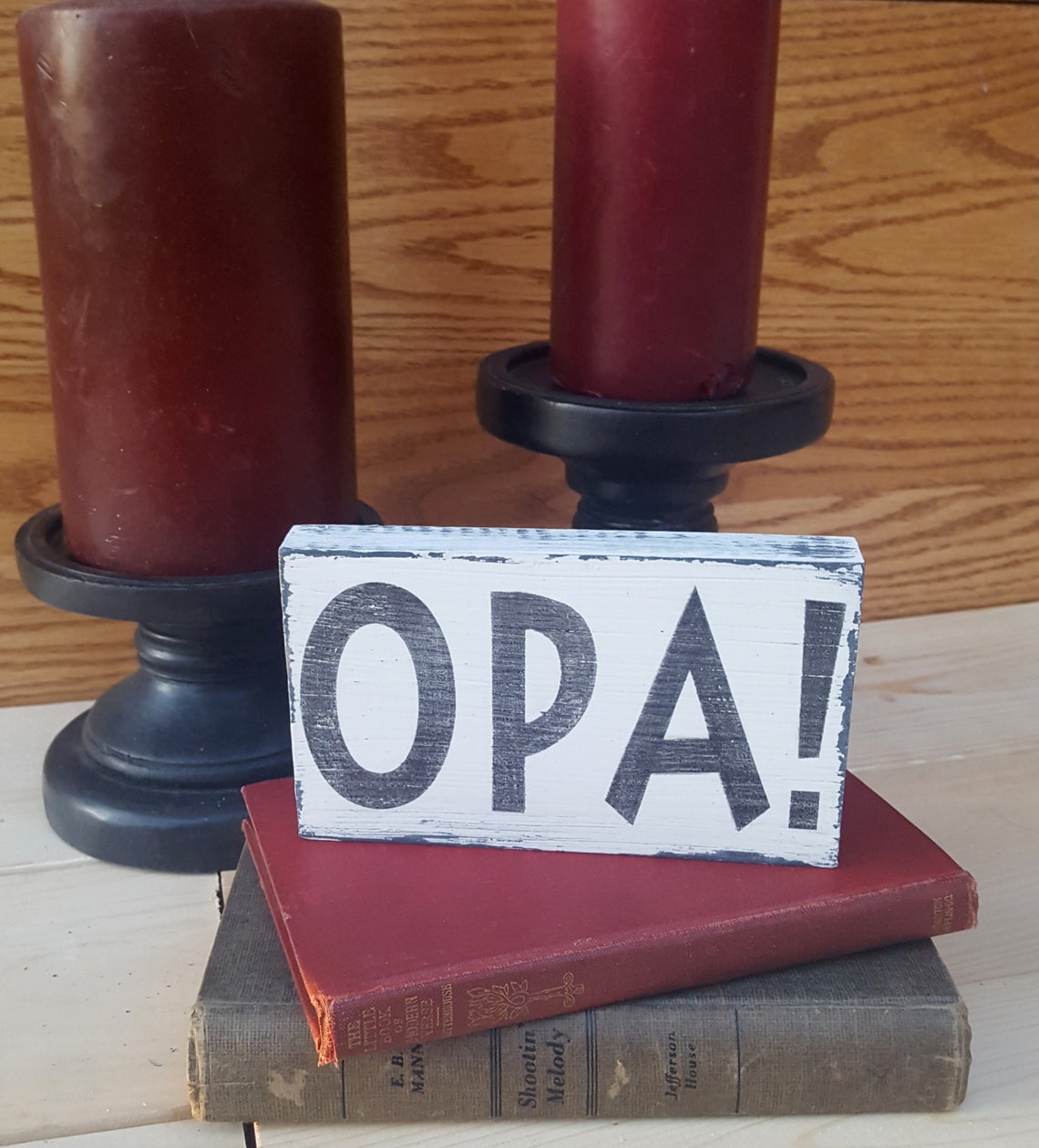 OPA Greek Sign Restaurant Decor Bar Sign Greek Wedding | Etsy