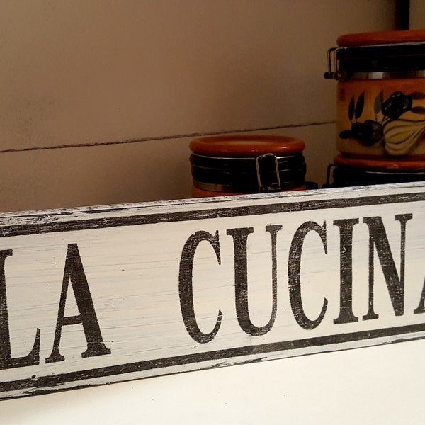 Italian Wood Sign - Etsy