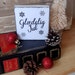 Glædelig Jul, Danish Xmas Sign, Mini Plaque, Crystals - Etsy