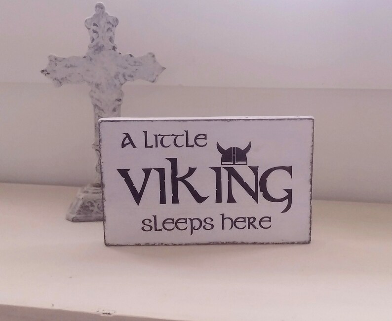 Viking Sign, Norse Nursery Decor, Children's Wall Art, - Etsy