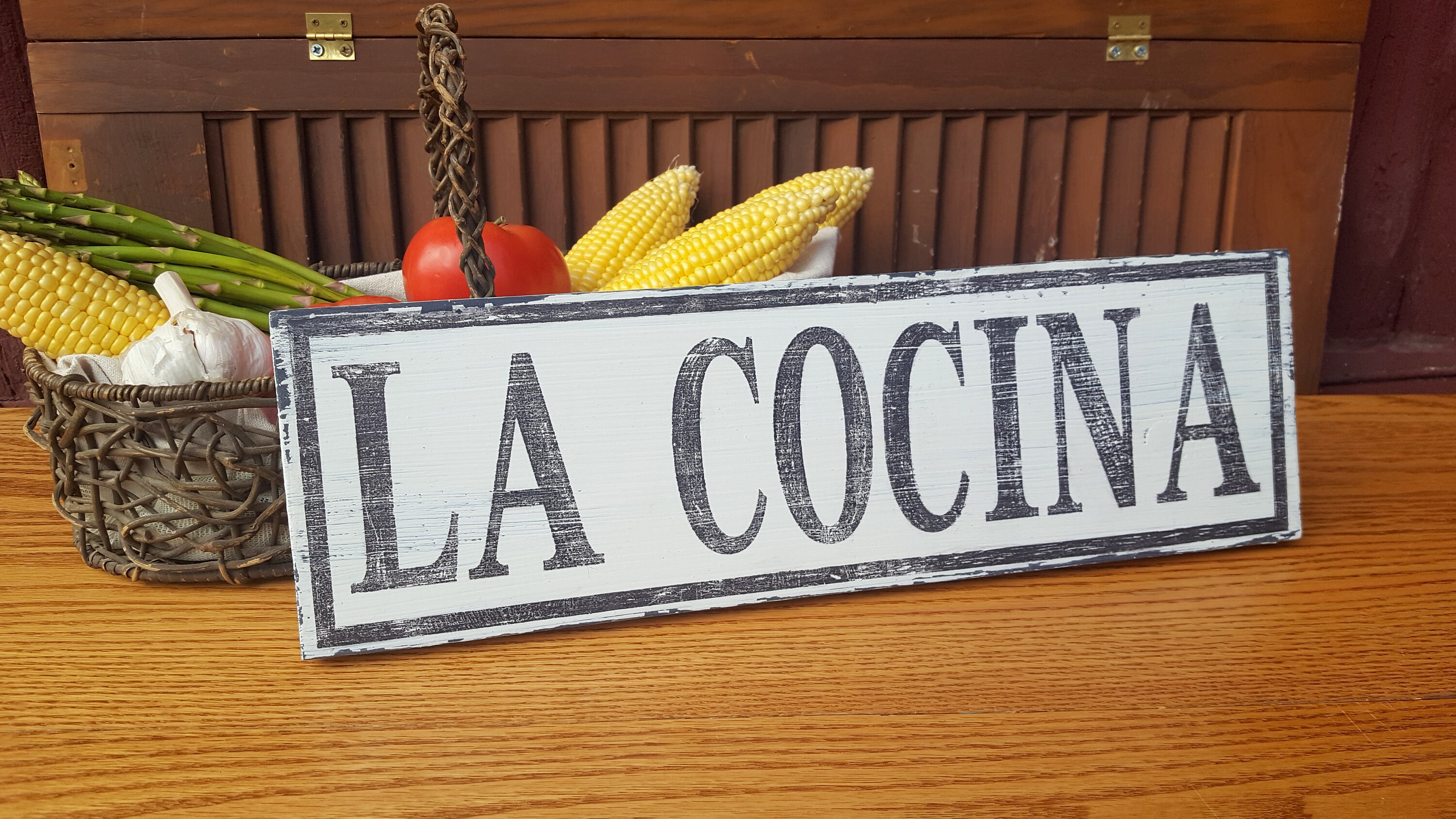 Spanish Kitchen Sign La Cocina Mexican Wall Art Farmhouse - Etsy