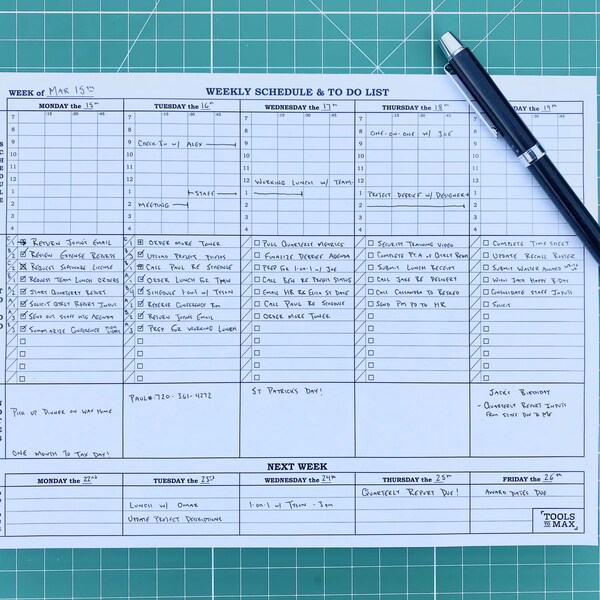 Printable List Dashboard - Etsy