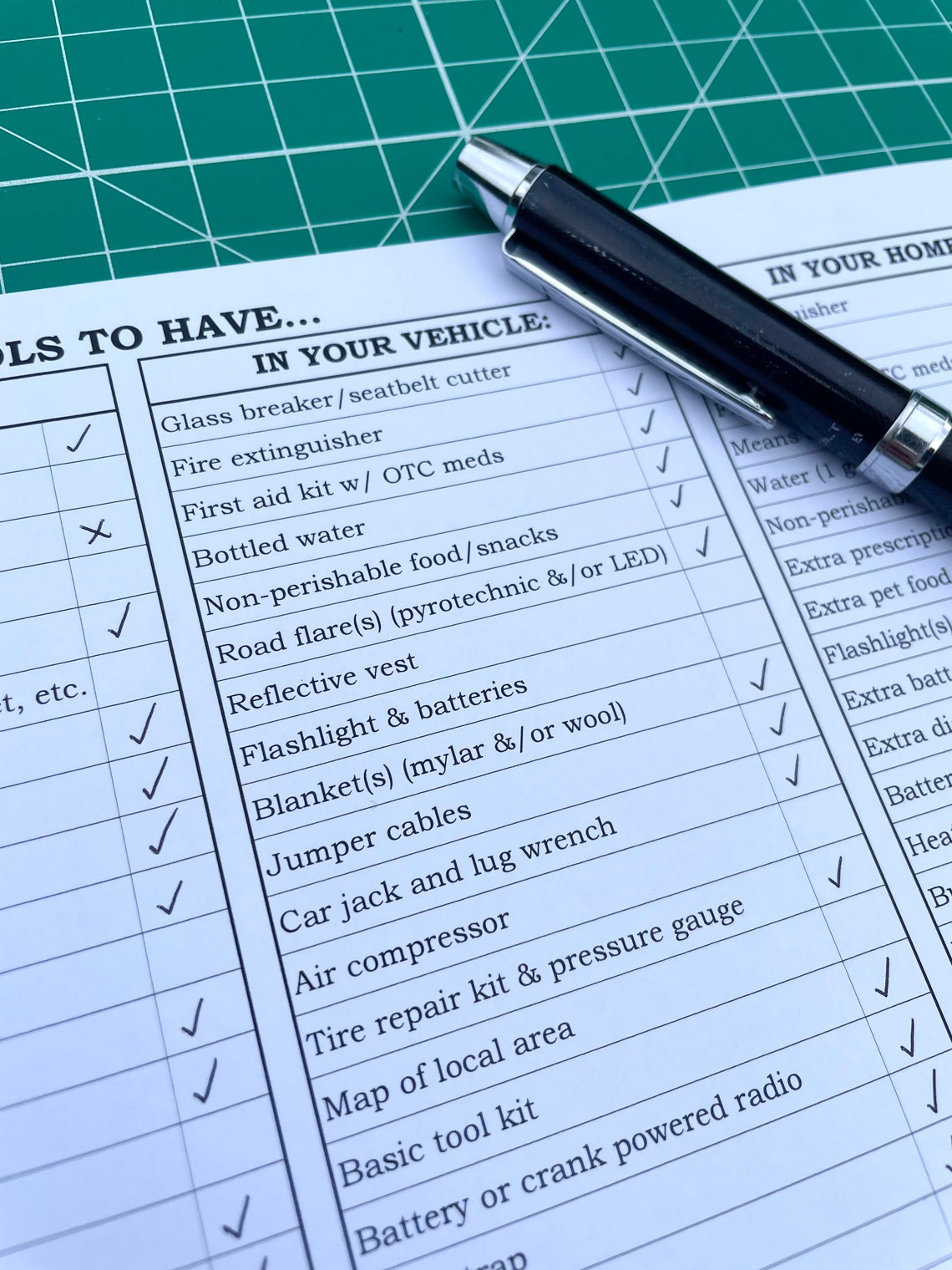Preparedness Item Checklists Printable Everyday Carry and - Etsy
