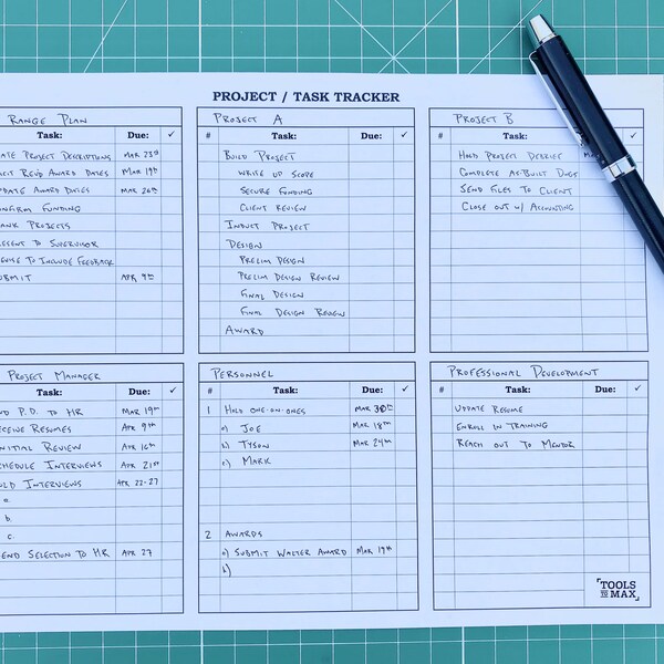 Task Tracker - Etsy