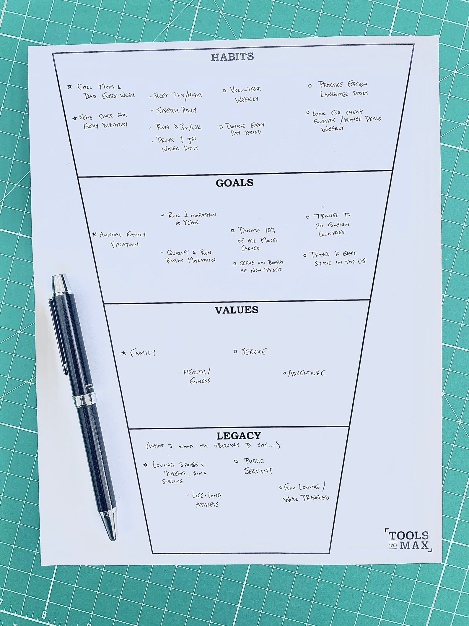 Printable Keystone for Brainstorming Reflection | Etsy