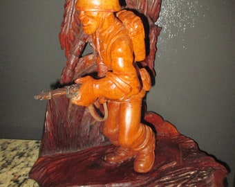 Wood Soldier - Etsy