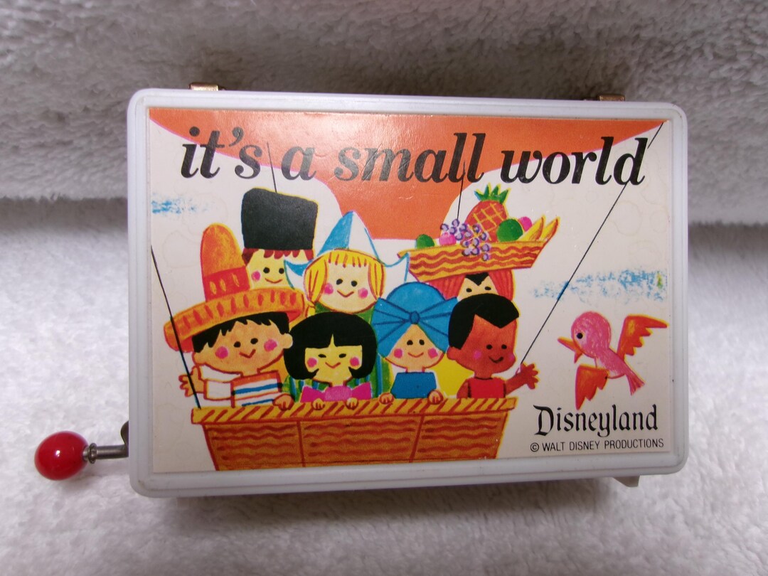 Vintage Disneyland Walt Disney Prod. Suit Case Music Box, Works, With ...