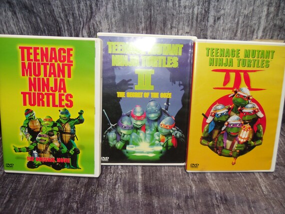 Teenage Mutant Ninja Turtles 3 Dvd Cover
