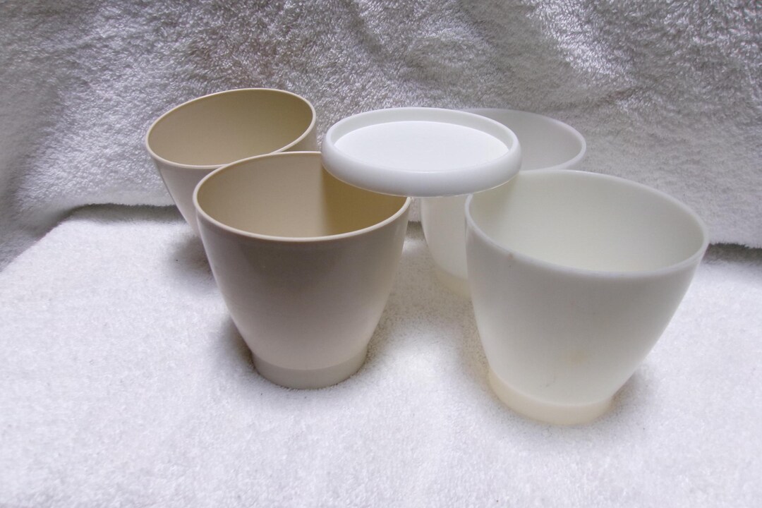 Vintage Tupperware X 4 Containers Missing Stand With Lids,not Shown - Etsy