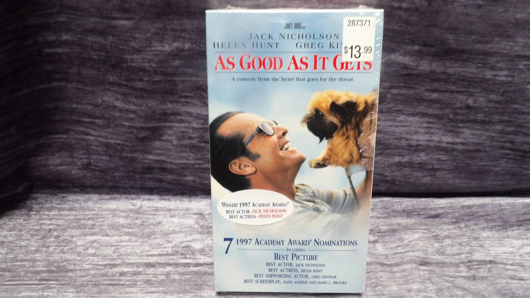 Vintage as Good as It Gets Factory Sealed VHS - Etsy