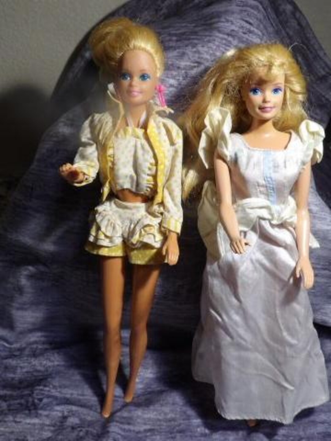 Two Vintage Barbie Dolls, Identical Blond Long Hair 1 Short Hair Lot - Etsy