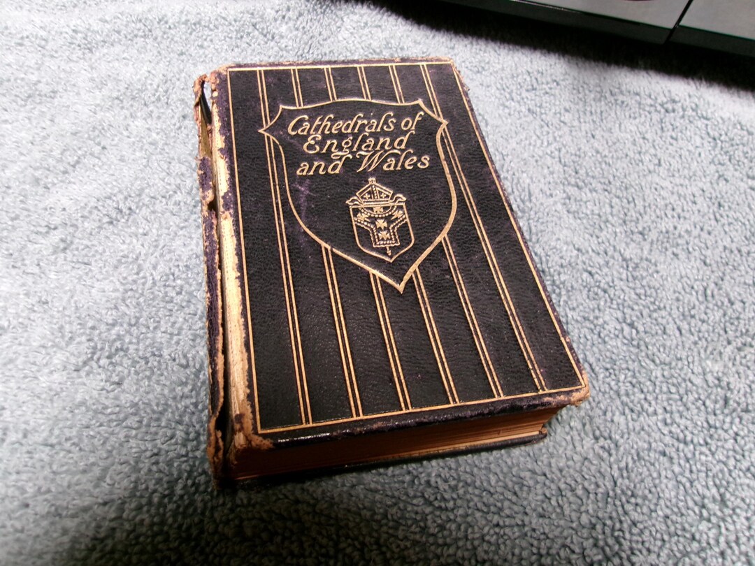 Antique 1907 Cathedrals of England and Whales 5" - Etsy