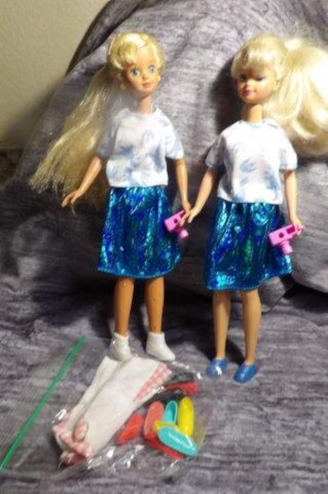 Vintage 1987 Pair of Skipper Barbie Dolls With Extra's - Etsy
