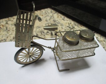 Bicycle Salt Pepper - Etsy