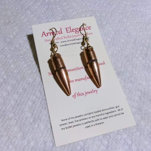 Bullet Earrings - Etsy