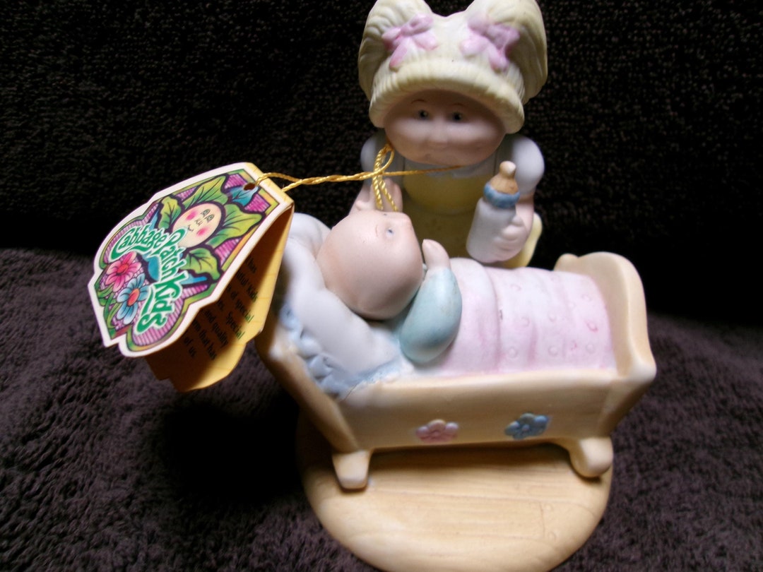 Vintage 1983 Cabbage Patch Special Edition Porcelain With Baby/tag - Etsy