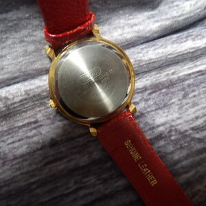 Collectable Tozai Japan Movement Santa Clause Leather Band Watch Works ...